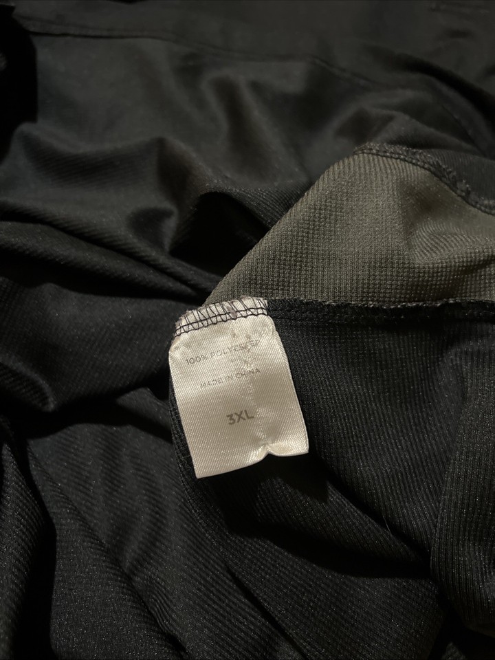 Reign Total Body Fuel Polo Shirt Sz 3XL Men’s Black Logo Sport-Tek | eBay