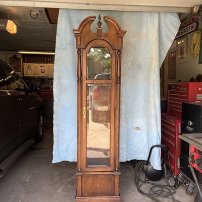 VINTAGE HOWARD MILLER GRANDFATHER CLOCK HOUSING (Model 610-280) | eBay