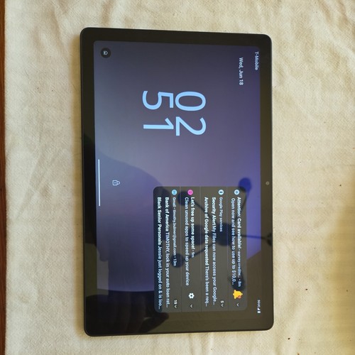 REVVL Tab 5G 10.3" 128GB TMRV5GTB Black T-Mobile Android Tablet ...