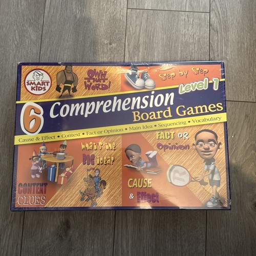 6 comprehension board games by smart kids level 1 sealed | eBay