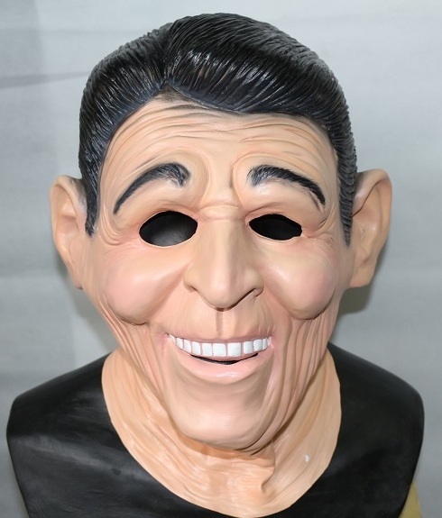 Ronald Reagan Mask Dead Ex Presidents Latex Halloween Fancy Dress Point ...