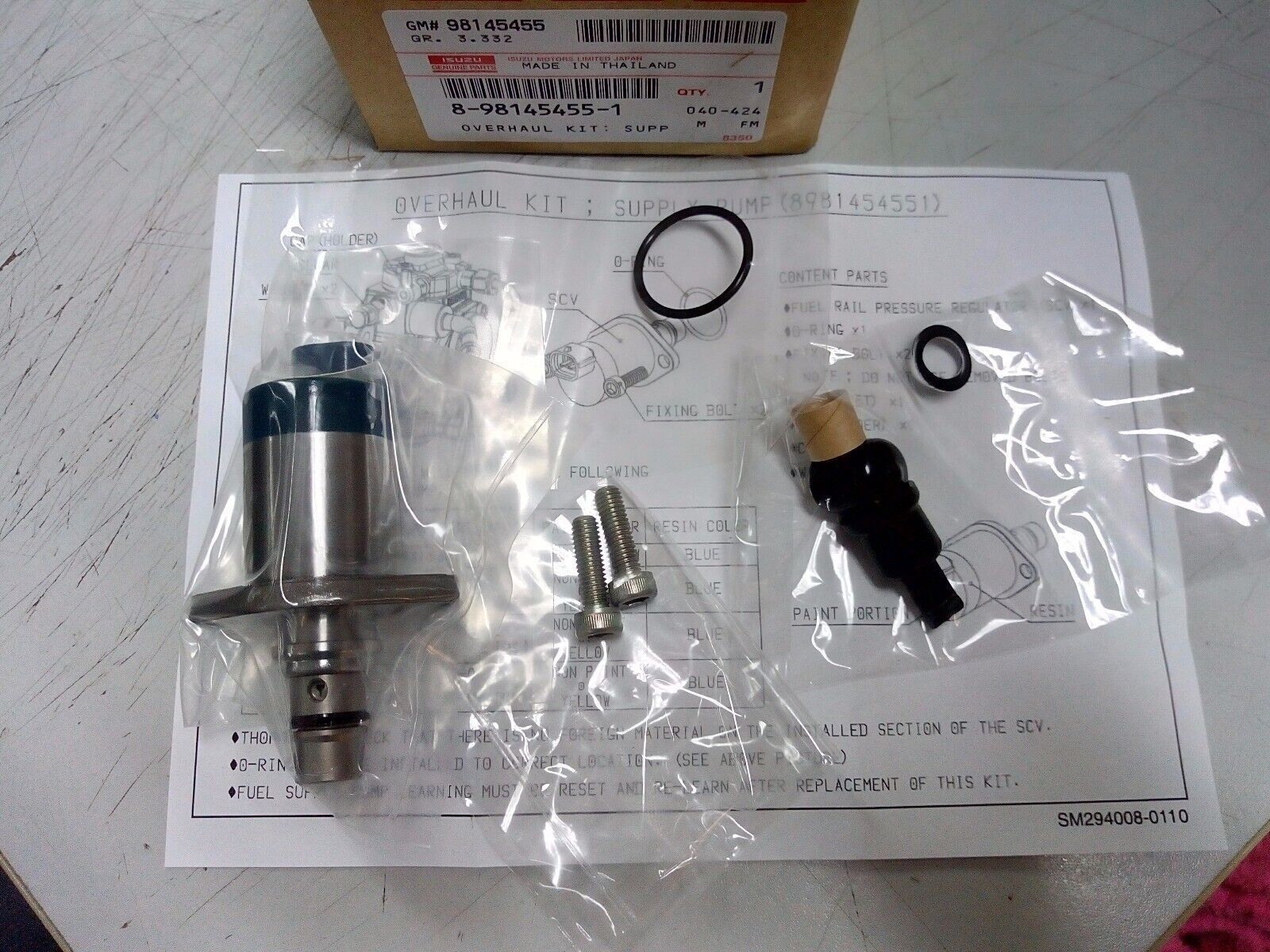 Genuine Suction Control Valve Kit SCV Fuel | Grelly USA