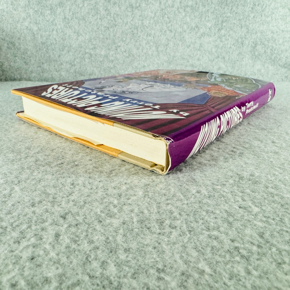 Moving Pictures Hardback by Terry Pratchett Dust Jacket Vtg ROC 1990 ...