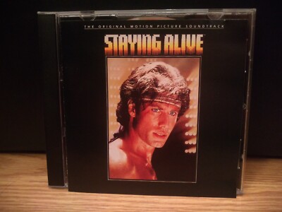 Staying Alive CD Soundtrack 1983 Bee Gees Frank Stallone Cynthia Rhodes ...