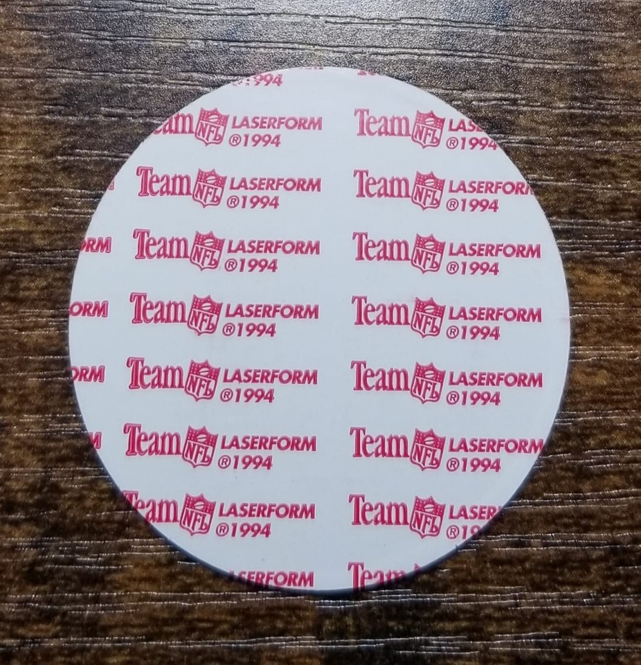 VTG Denver Broncos Division Pog Rare 1994 NFL Football Laserform 90's Milk Cap | eBay