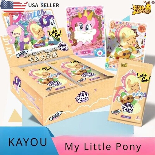 Kayou My Little Pony Booster Box CCG Trading Cards NEW Yellow 1 Box 30 ...