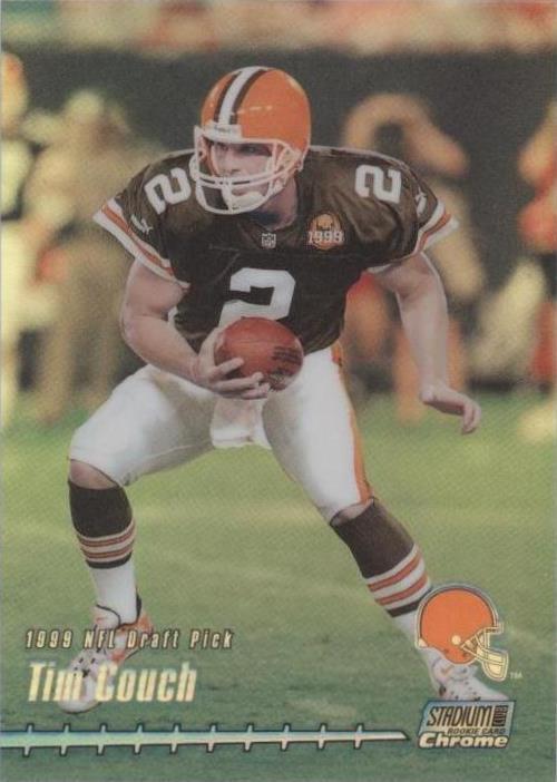 1999 Topps Stadium Club Chrome - Tim Couch #143 Refractor (RC) for sale ...