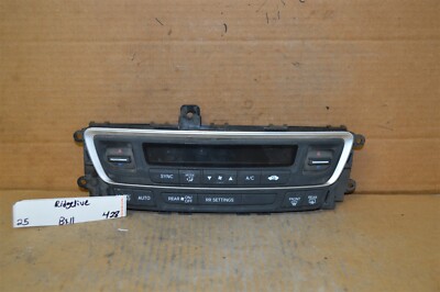 17-19 Honda Ridgeline Climate AC Temperature 79600T6ZA411M1 Control 428 ...