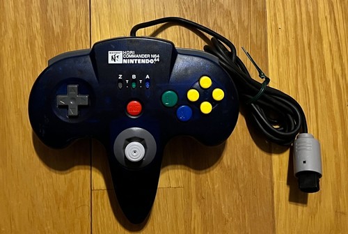 Hori Commander N64 Nintendo 64 Japan Controller Midnight Blue | eBay