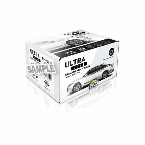 Bremtec Front Ultra Ceramic Brake Pads BT504ULT DB1422 with ABS ...