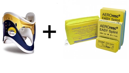 Stifneck Laerdal Select Erwachsene Halskrause + Aeroresc Easy Splint ...