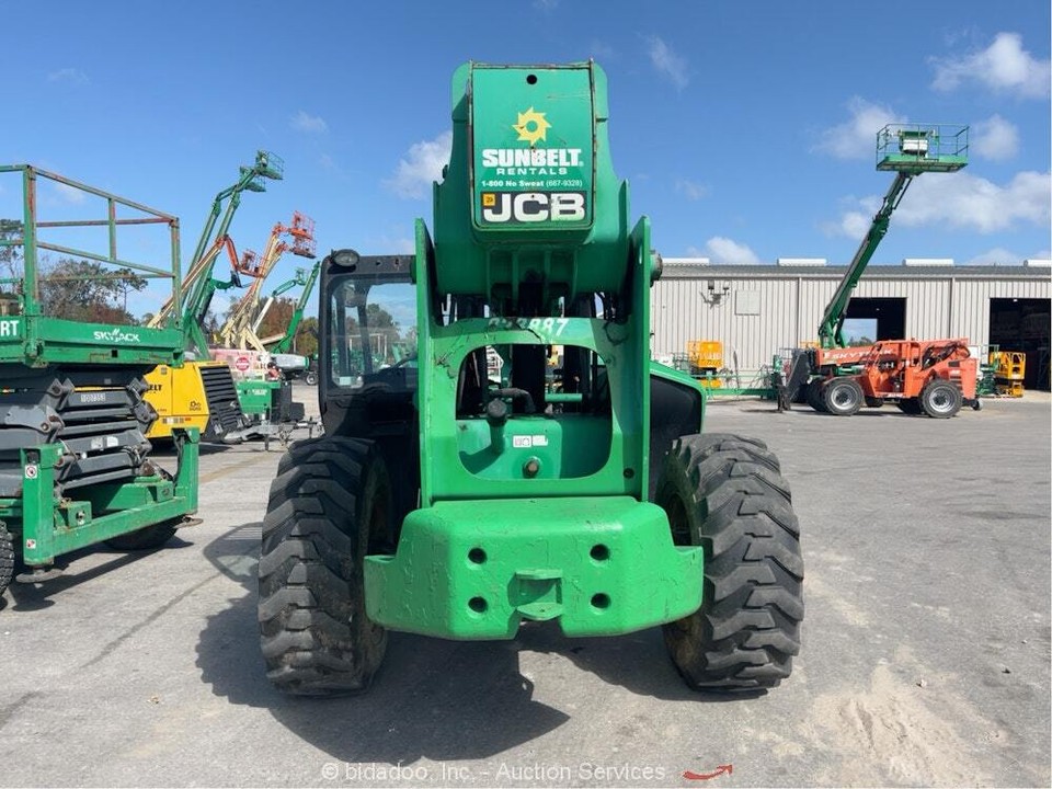 2016 JCB 512-56 56’ 12,000 lbs Telescopic Reach Forklift Telehandler ...