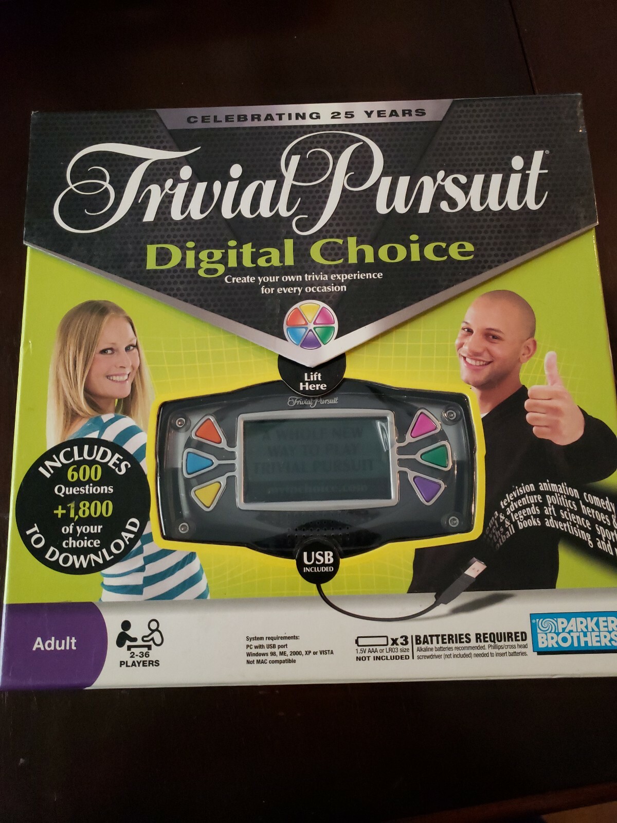 Trivial Pursuit Digital Choice Electronic Board Game NEW | eBay