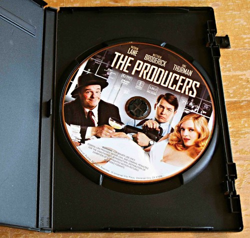 The Producers, 2005 (DVD, 2006) Nathan Lane, Matthew Broderick, Uma ...