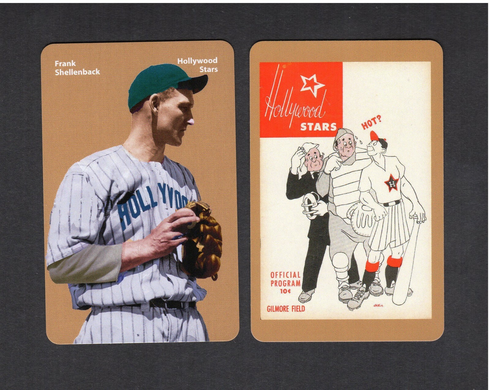 FRANK SHELLENBACK, Hollywood Stars PCL ~ FIRST PRINTING color | Carl ...