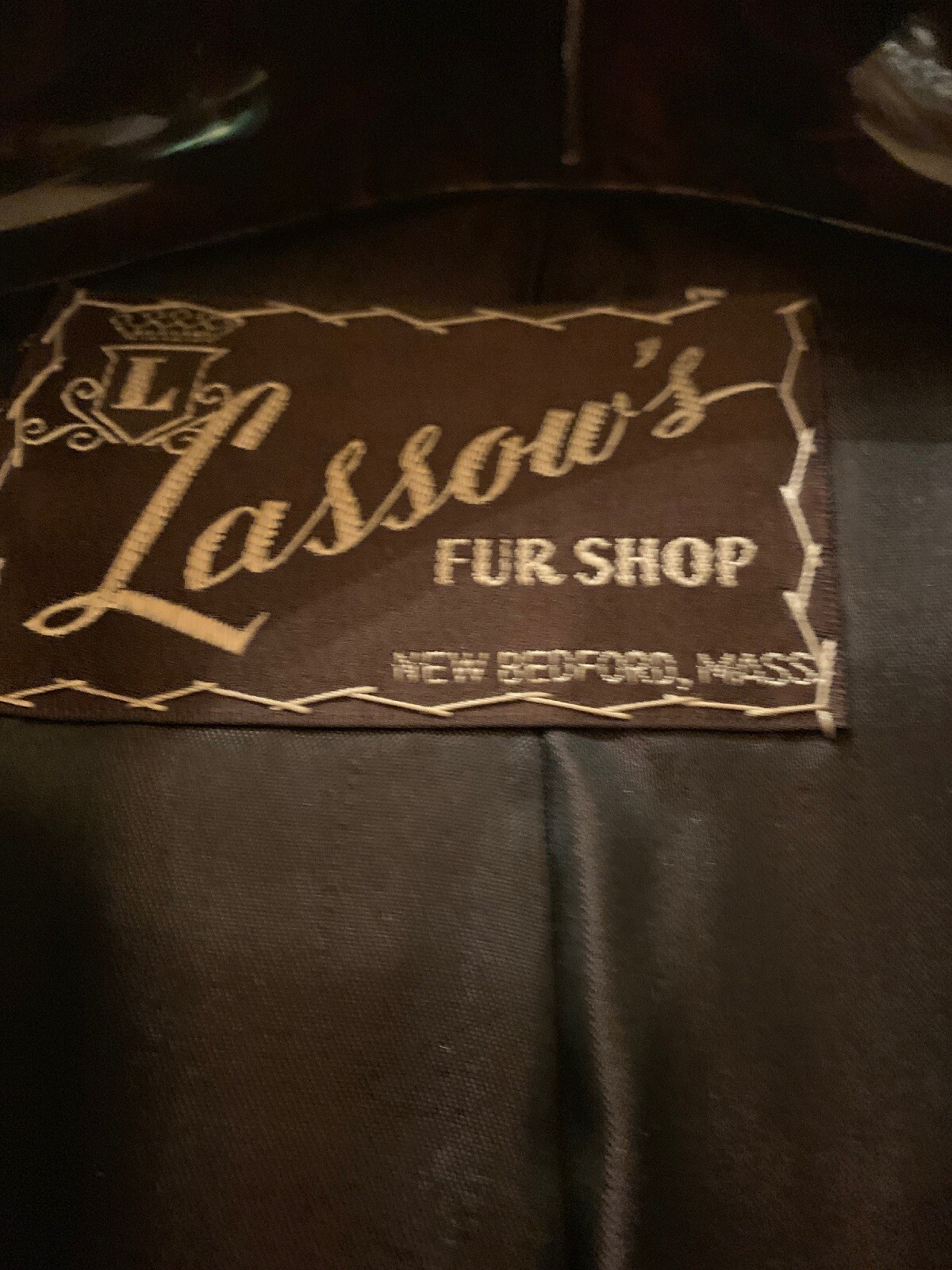 Beautiful Mink Fur Coat Lassow’s Fur Shop Massachusetts Size Med-Large ...