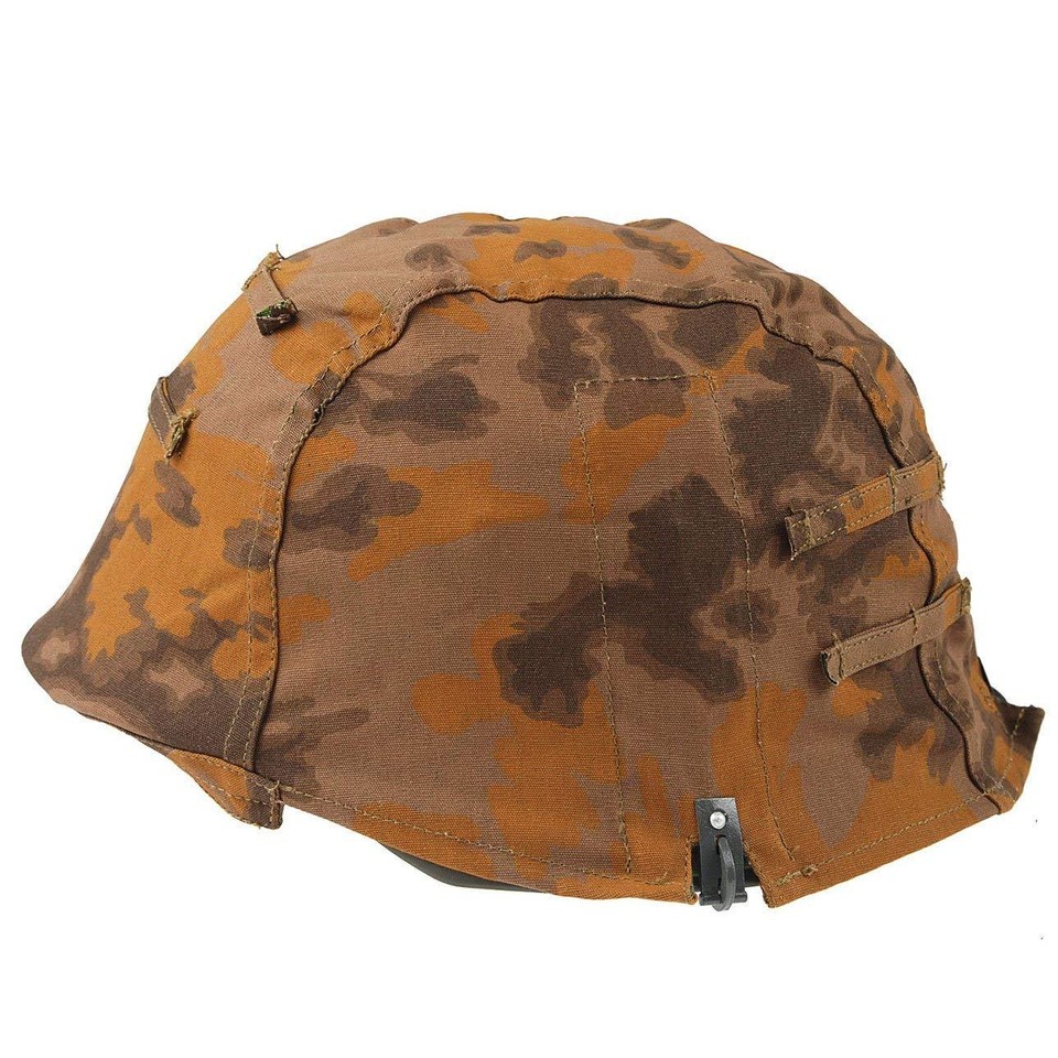 Reproduction WWII German Palm Tree Camo M35 Reversible Helmet Cover | eBay
