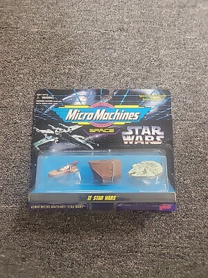 Star Wars Micromachines Collection II Landspeeder Sandcrawler Millenium Falcon | eBay