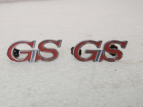 OEM GM 1970 1971 1972 Buick GS Door Panel Emblem Genuine Original Pair ...