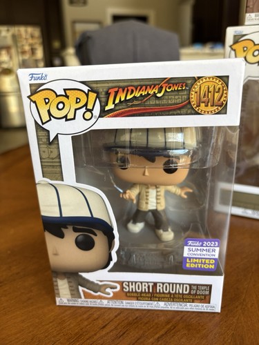 Funko Pop! LOT Indiana Jones, Henry Jones Sr. And Short round Exclusive ...