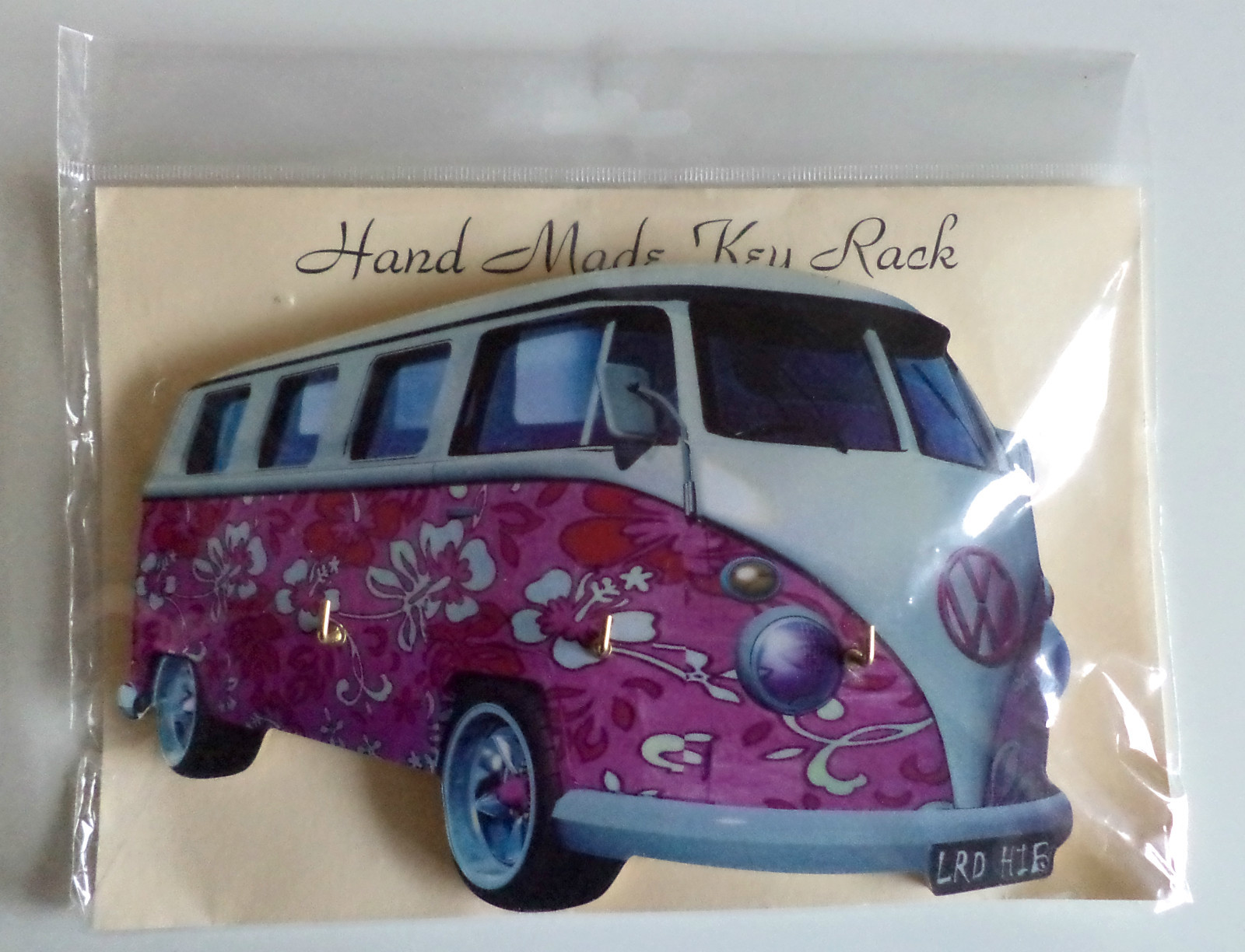 Camper Van Key Rack, Split Screen Classic Camper Van Key Rack, 60s ...
