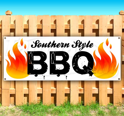 SOUTHERN STYLE BBQ Advertising Vinyl Banner Flag Sign Many Sizes ...
