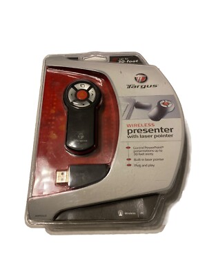 Targus Wireless Presenter Laser Pointer Remote AMP03US in OEM Packaging ...