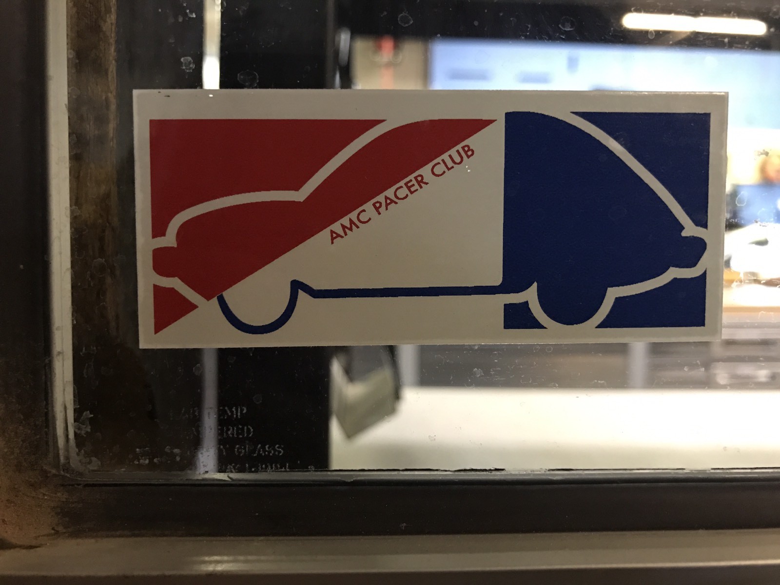 AMC Pacer Window Decal Cool Rare | eBay