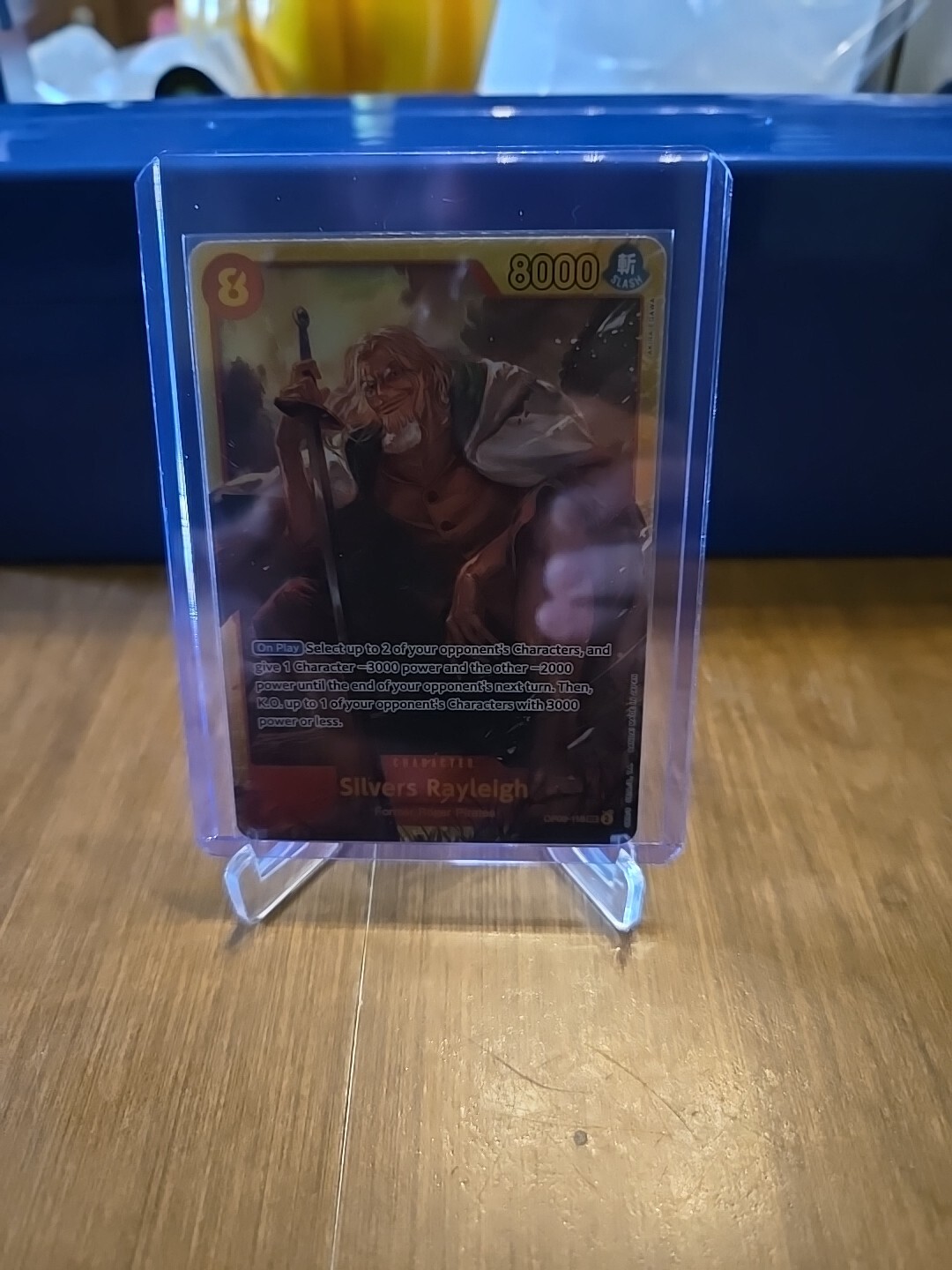 Silvers Rayleigh OP08-118 (Secret) SEC Two Legends ONE PIECE Card TCG ...