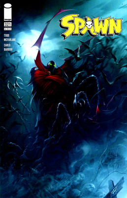 SPAWN #321 FRANCESCO MATTINA VARIANT NM TODD MCFARLANE VIOLATOR IMAGE ...