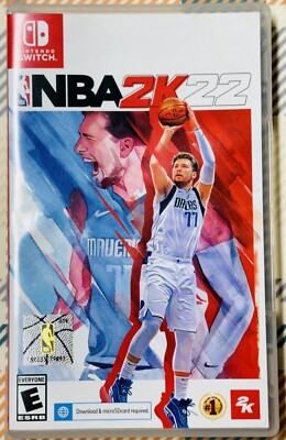 NBA 2K22 - Nintendo Switch Tested/Works Fast Shipping Adult Owned ...