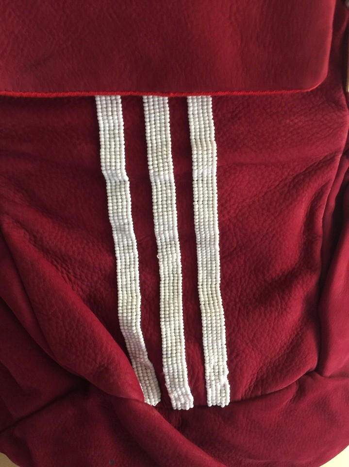 RARE NWT ADIDAS x PHARRELL SOLAR HU Burgundy Suede Backpack w Dustbag ...