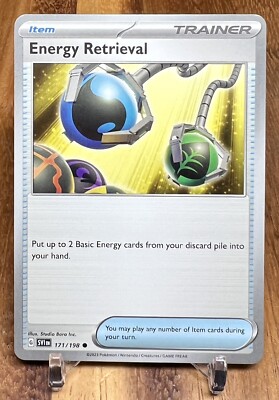 Energy Retrieval 171/198 SV1 Scarlet & Violet Base Non Holo Pokemon ...
