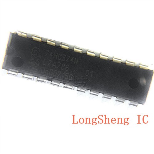 50 PCS SN74HC574N DIP-20 74HC574N 74HC574 Octal D-type flip-flop;3 ...