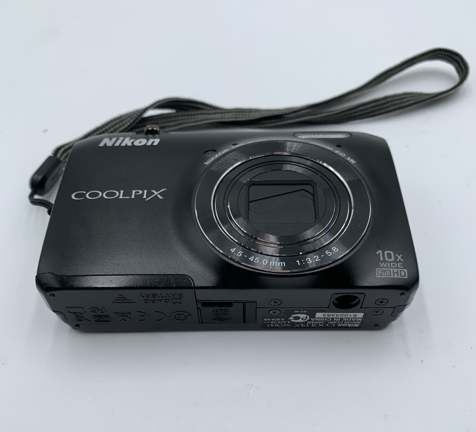 Nikon COOLPIX S6300 16.0MP 10x Wide Optical Digital Camera -Function ...