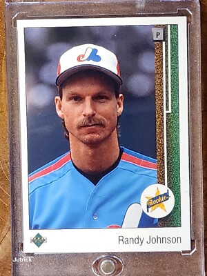 1989 Upper Deck - 25 Randy Johnson Rookie Card (RC)Error Birthday ...
