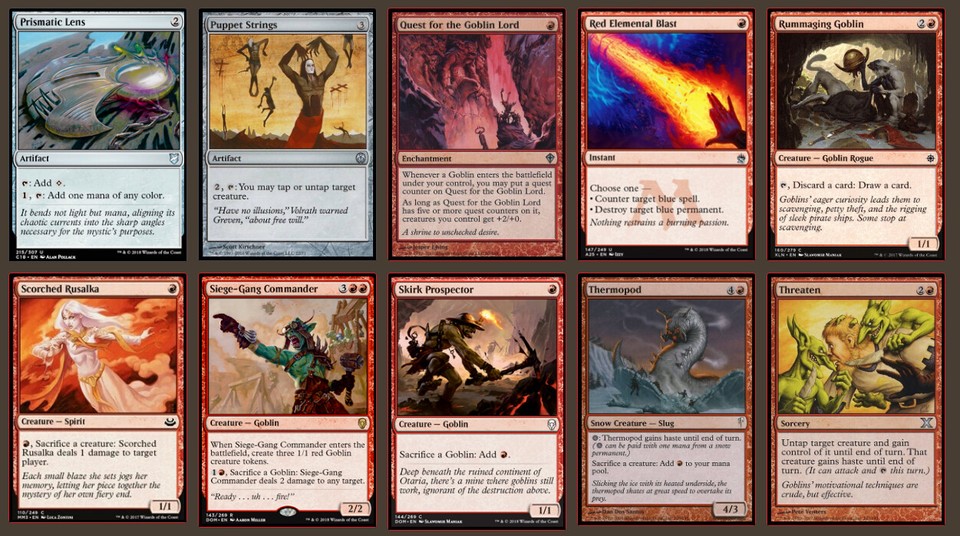KRENKO, MOB BOSS EDH COMMANDER DECK Magic the Gathering MTG 100 cards ...