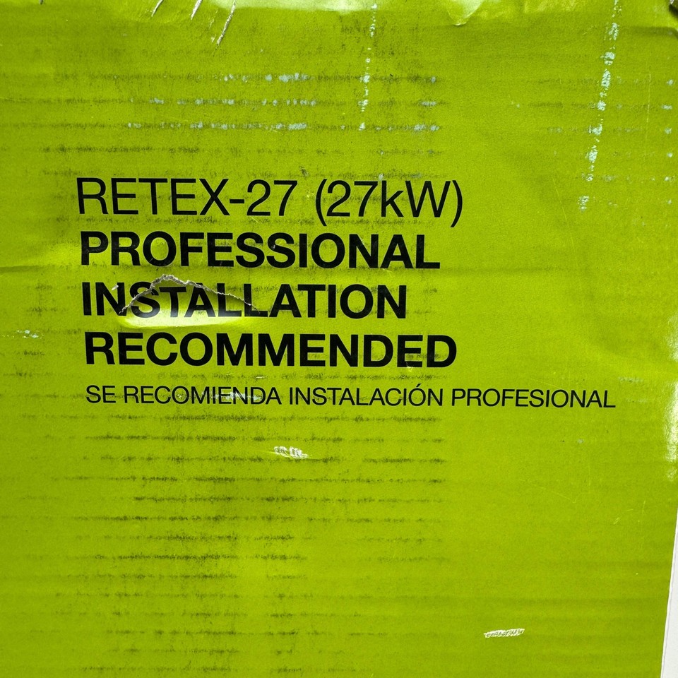 New Rheem Retex-27 Tankless Water Heater | eBay