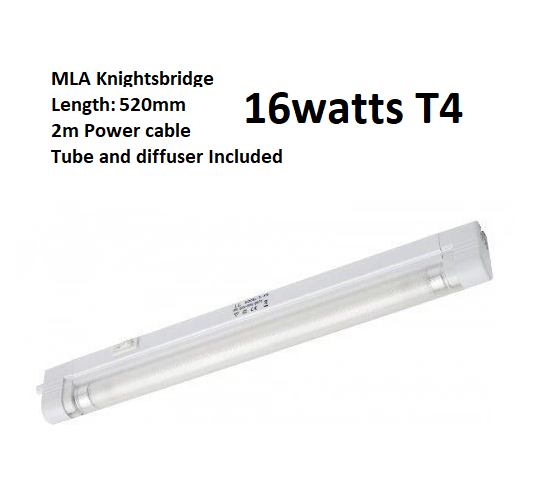 Knightsbridge T416 Slimline Fluorescent Light Fitting for sale online ...