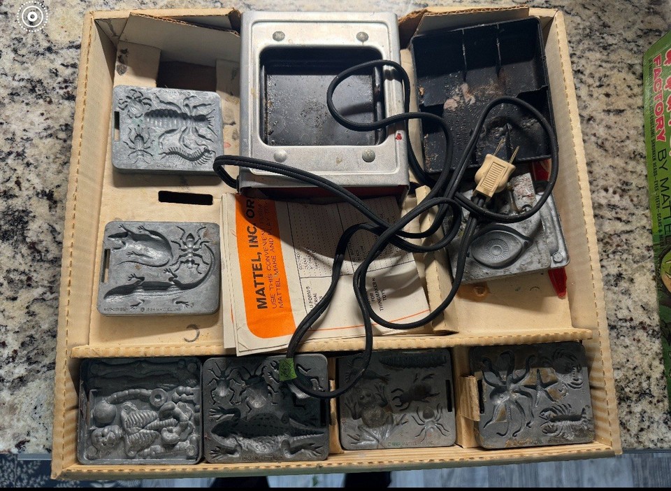 Mattel 1964 Creepy Crawlers Critters Set And Accessories | eBay