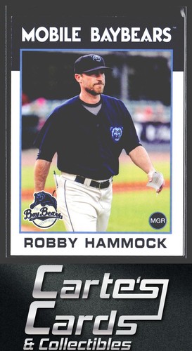 Robby Hammock 2016 Grandstand Mobile BayBears #2016 Mobile BayBears ...