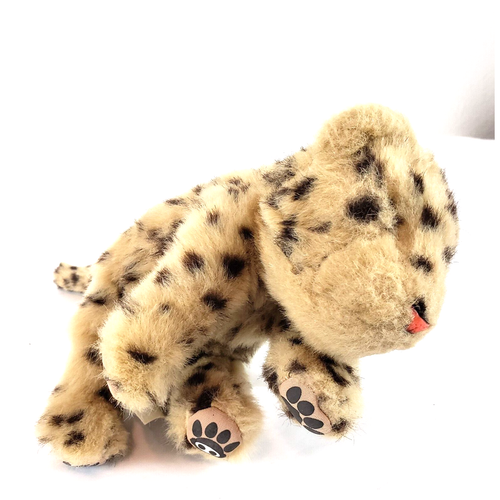 WOWWEE Wow Wee Talking Leopard Plush CUB Baby Stuffed Animal Cat TOY 10 ...