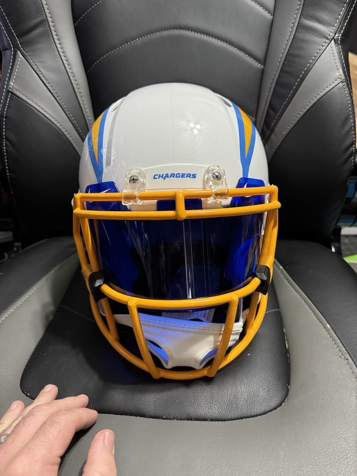 Austin Ekeler Signed Full Size Authentic Chargers Helmet PSA COA Visor ...