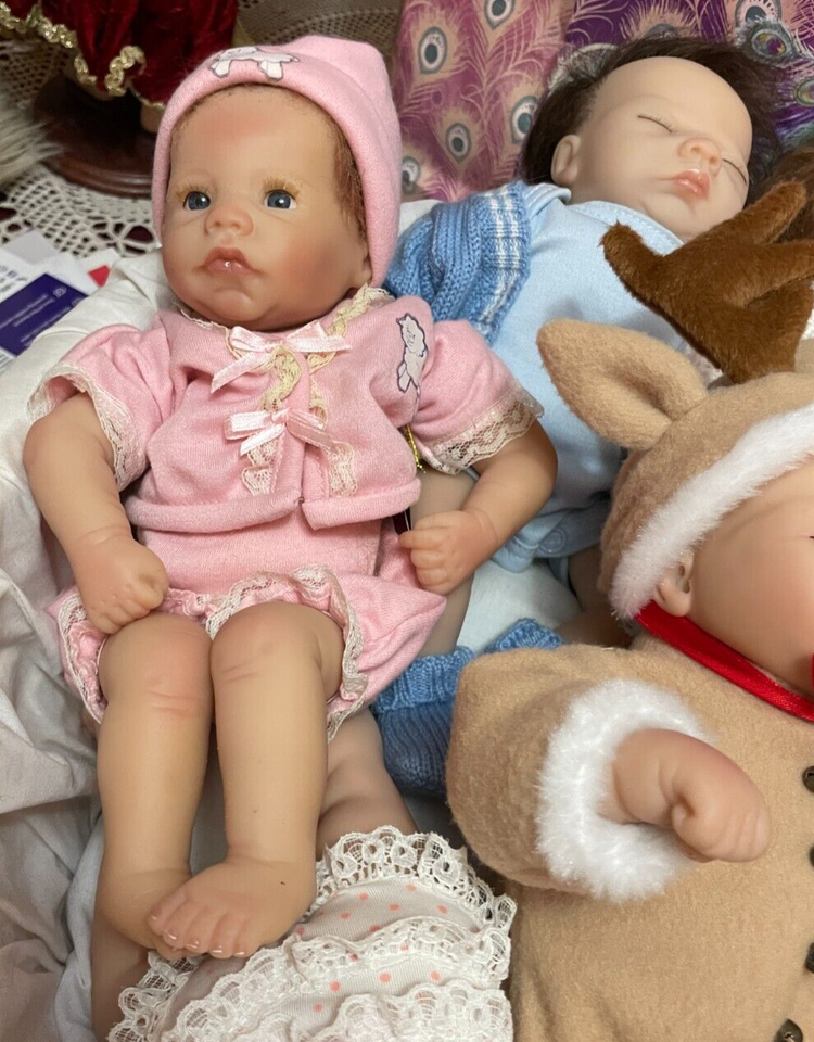The Ashton Drake Galleries "Real Touch Dolls" Lot Of 11 Collection NEW ...