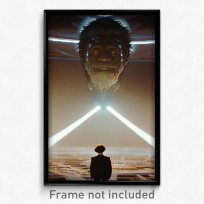 Pixel Art Poster - Grand Bush (8 Bit Psychedelic Trippy Weird Video ...
