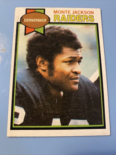 Monte Jackson 1979 Topps #392 Oakland Raiders FOOTBALL | eBay