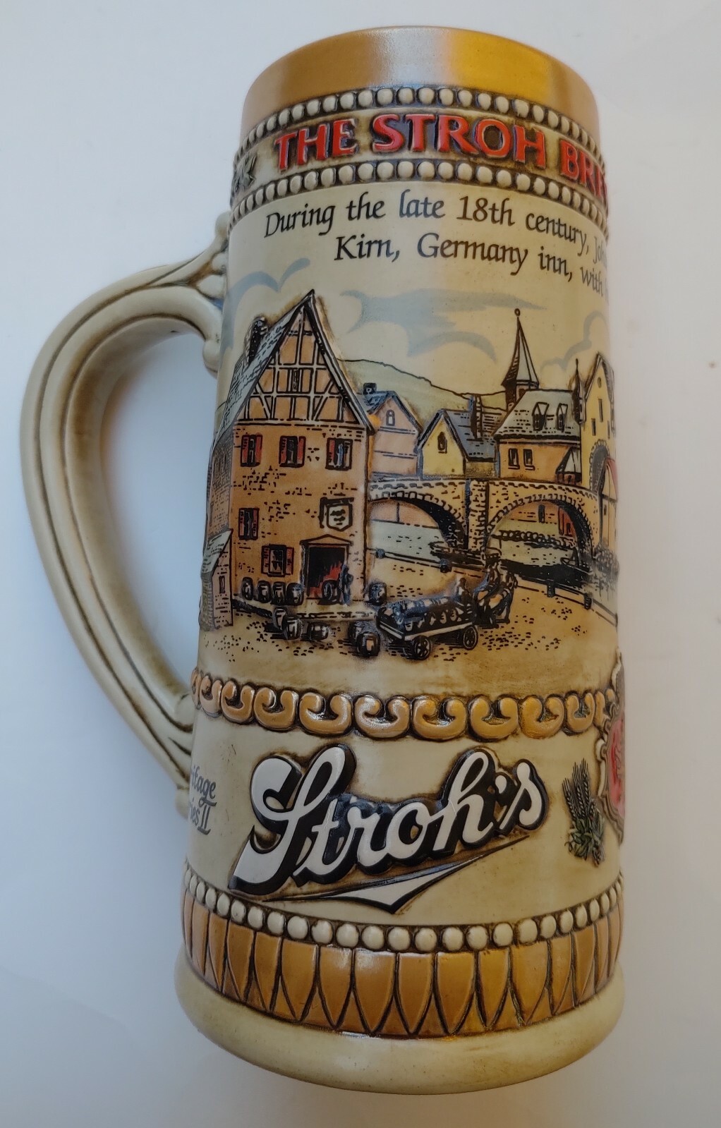 Stroh Brewery Company Collectable Beer Stein | eBay