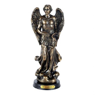 Archangel Gabriel Bronze Statue Figurine 8 inch | eBay