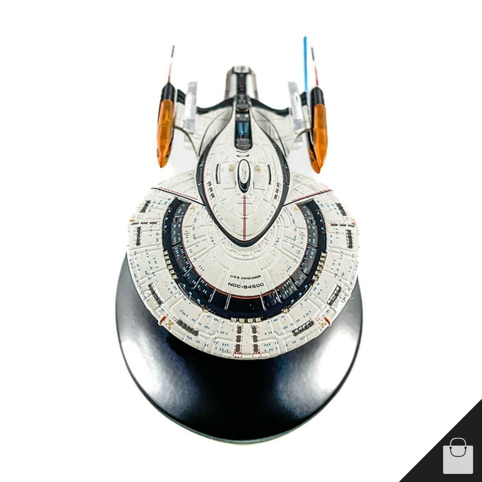 Star Trek USS Concorde NCC 96500 Eaglemoss Replica Model Online Space ...