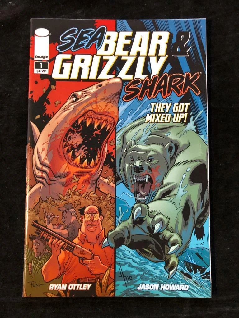Bear Shark Comic